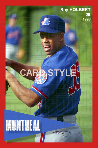 Ray Holbert - 1998 Montreal Expos - choose a size - full color print | eBay