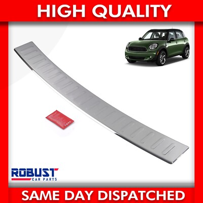 CHROME REAR BUMPER PROTECTOR STAINLESS STEEL FOR MINI COUNTRYMAN R60 ...