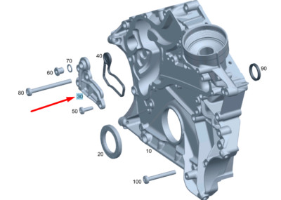 NEW MERCEDES-BENZ ML W166 OIL DUCT COVER A2760150030 ORIGINAL | eBay