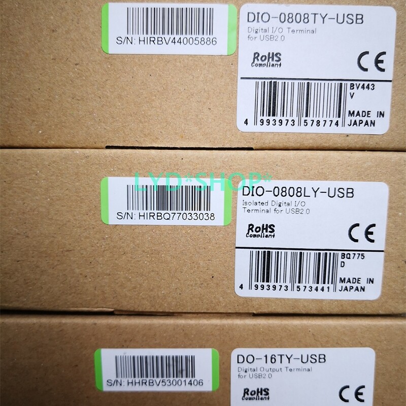 1 PCS Contec DIO-0808LY-USB Isolated Digital I/O Terminal For USB2.0 ...