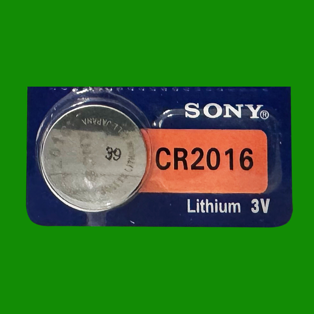 SONY CR2016 LITHIUM 3V BATTERY - 1Pc | eBay