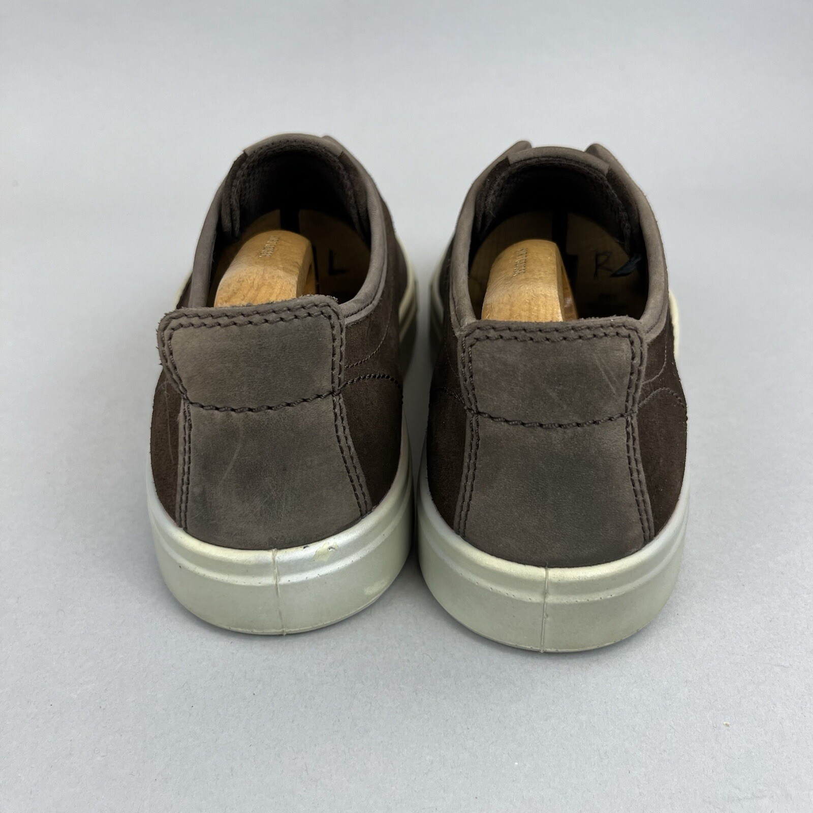 ECCO Kyle Cvo Brown Leather Laceless Slip On Casual Shoes Size EU42 UK8 - 8.5 | eBay UK