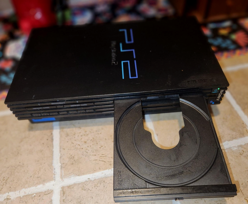 Sony PlayStation 2 PS2 SCPH-50001 counsel W/Final fantasy Vll Untested ...