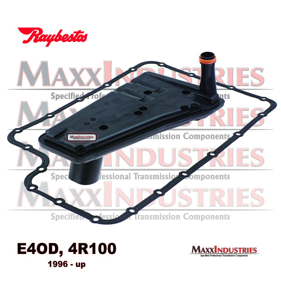 fits Ford E4OD 4R100 Transmission Filter Kit w/Bonded Rubber Pan Gasket ...