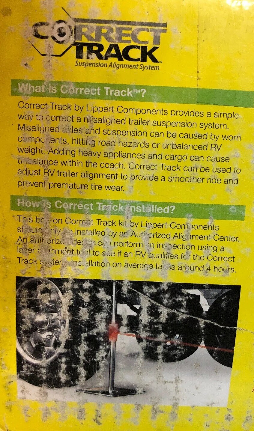 Lippert Components Correct Track #87220 Dual Axle Alignment Kit-VERY ...