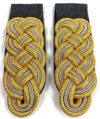 WWII GERMAN WAFFEN GENERAL SHOULDER BOARDS | eBay
