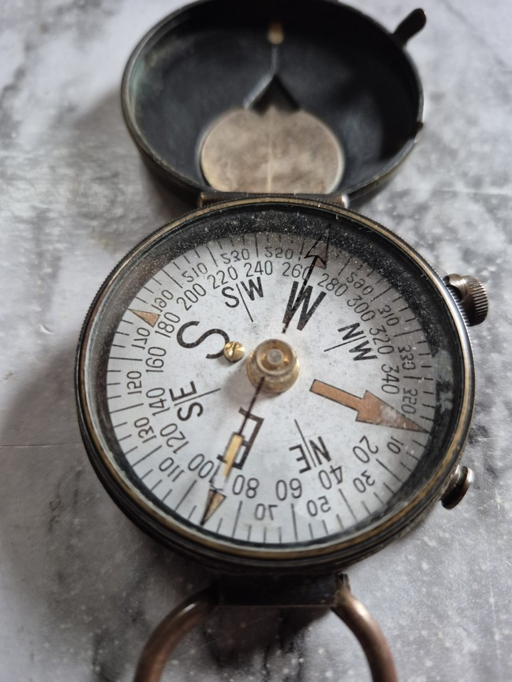 VTG Plan LTD Neuchatel Switzerland WW2 U.S. Engineer Corps Compass ...