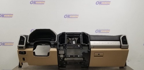 20 FORD F250 SUPER DUTY LARIAT DASH PANEL DASHBOARD ASSEMBLY TAN | eBay