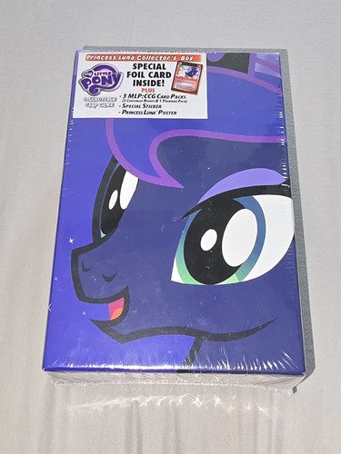 2014 My Little Pony MLP CCG Princess Luna Collectors Card Box NEW ...