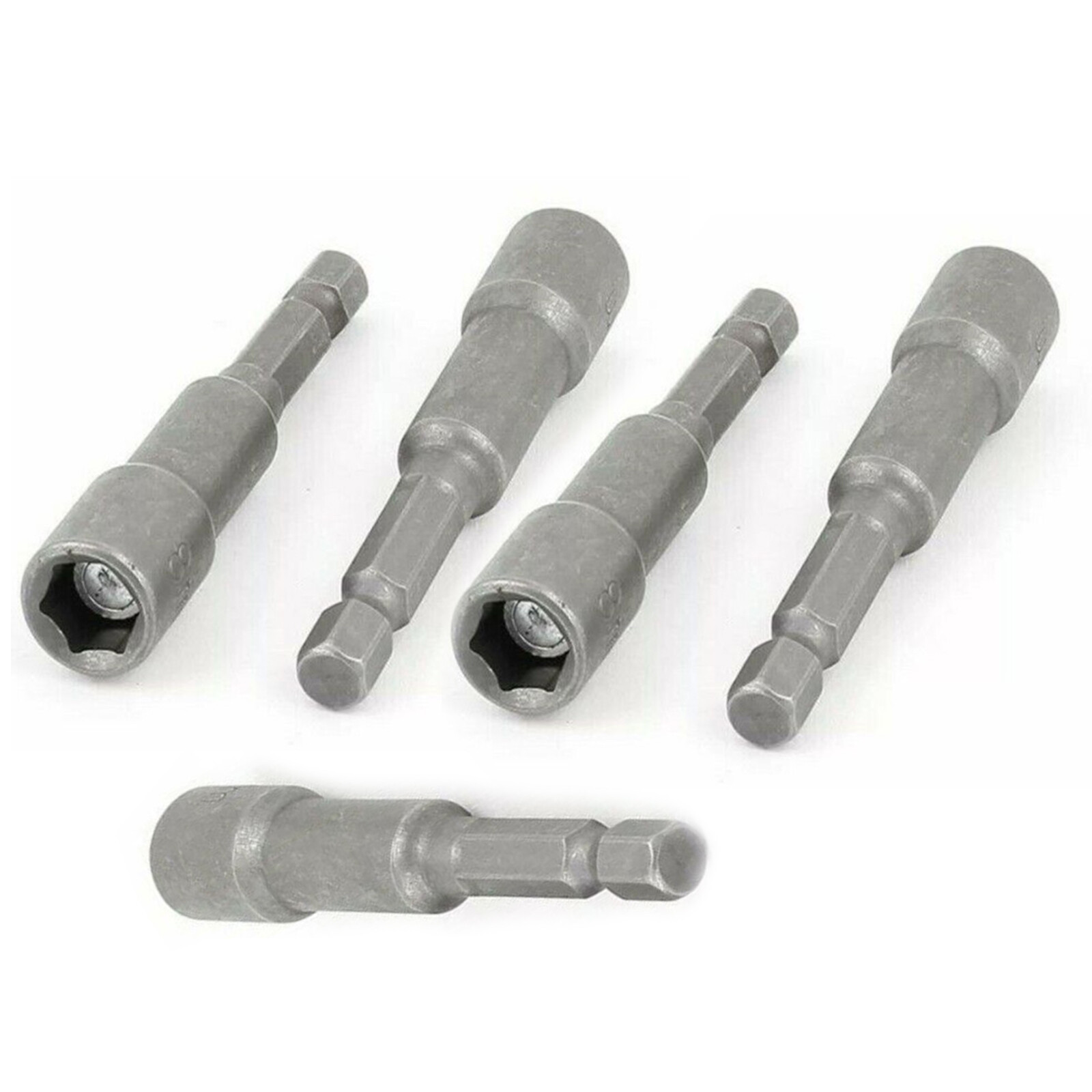 5Pcs 8*65mm Screwdriver Bit Magnetic Tech Screw Driver Tek Bit Drill ...