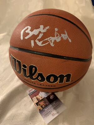 Bob Knight Signed NCAA Basketball 29.5 Indiana Hoosiers JSA ...