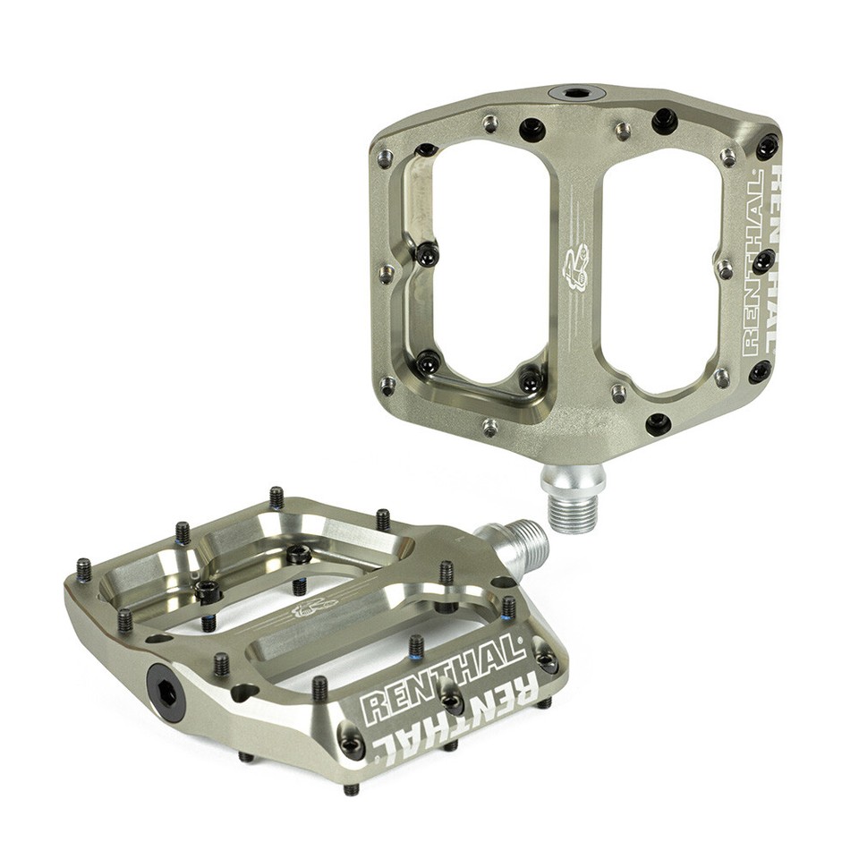 Renthal Revo-F Pedals - Flat Platform CNC Machined MTB Pedal | eBay UK