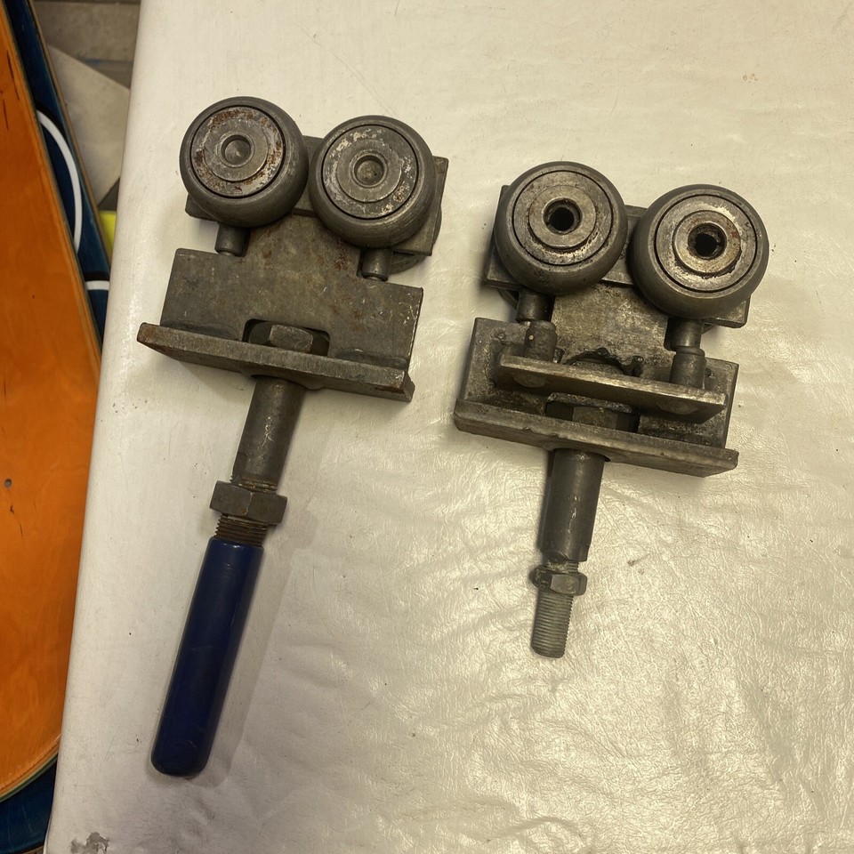 Trolley Wheels Large 4 Wheels Barn Shed Door Hanging Track Rollers ...