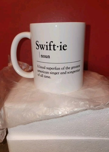 Taylor Swift coffee mug Swiftie Definition Double Sided White FAST FREE ...