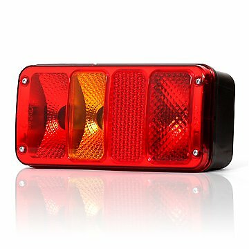 Rear lamp with reflector 6 functions LEFT (185) | eBay UK