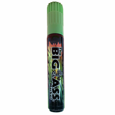 1ct Genpack The Big Glass Marker Washable Green Writer Automotive Car ...