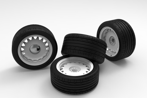 1/24 1/25 Ambassador Mag Wheels 20x11 20x9 Restomod Smoothie Low ...