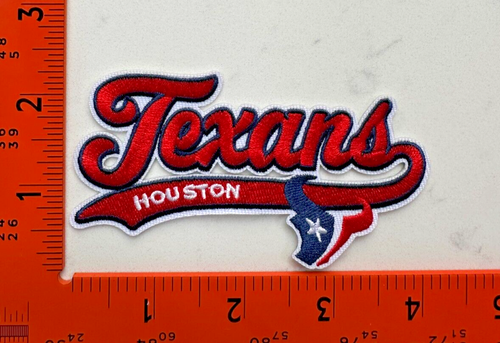 Houston Texans Embroidered Iron-On Patch NFL Team Badge - Free Shipping ...