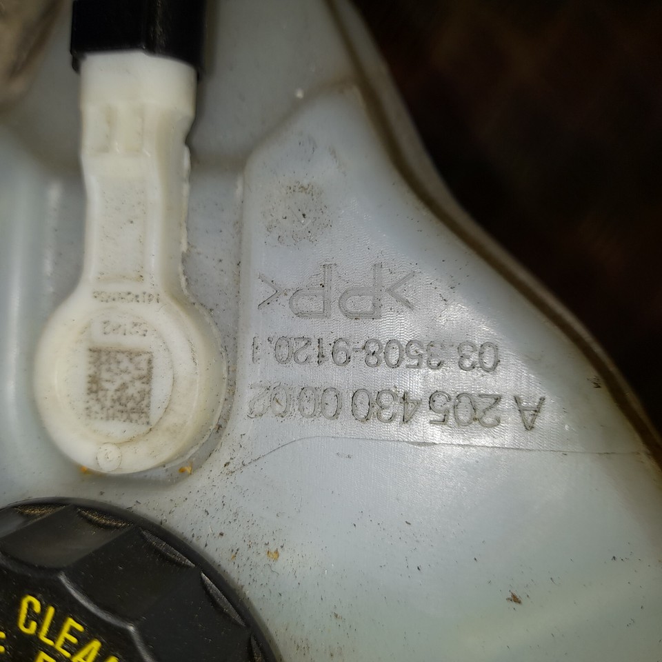 Mercedes-Benz C-Class W205 Brake Booster Master Brake Cylinder ...