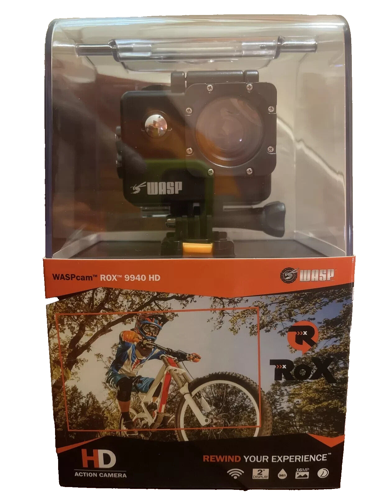 Cobra WASPcam ROX 9940 HD 1080p 60 FPS FHD Action Camera Water ...