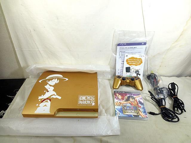 Sony PlayStation ONE PIECE Pirate Warriors Gold Edition Console Set PS3 ...