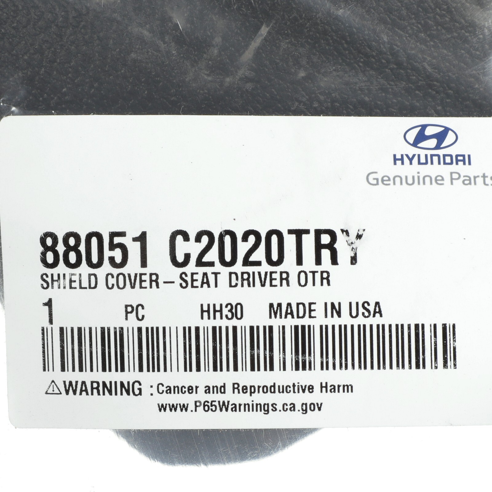 OEM NEW HYUNDAI 2015-2019 Sonata Driver Seat Outer Trim Panel 88051 ...