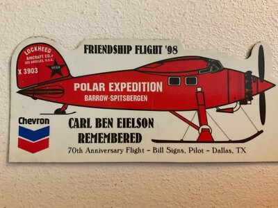 Carl Ben Eielson - Polar Expedition Flat Fridge Magnet | eBay