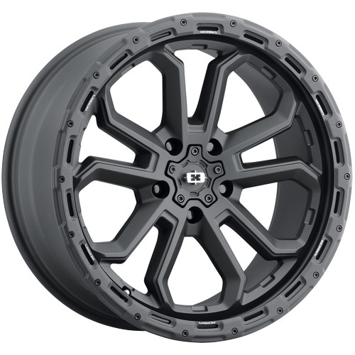 Vision 405 Korupt 18x9 5x5" +12mm Satin Black Wheel Rim 18" Inch | eBay