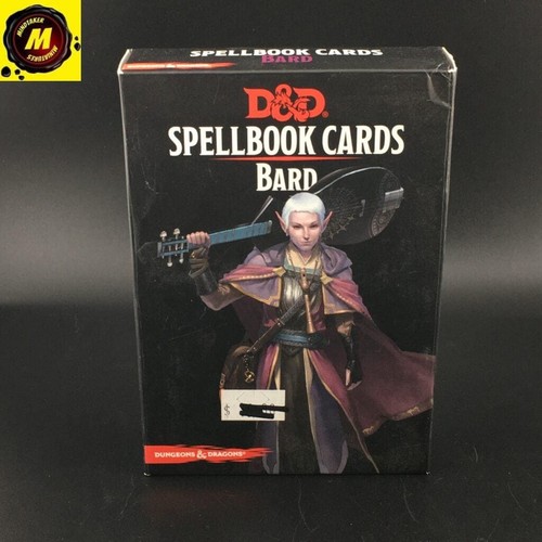 Spellbook Cards: Bard (5th Edition) - #146594 - 5th Edition | eBay