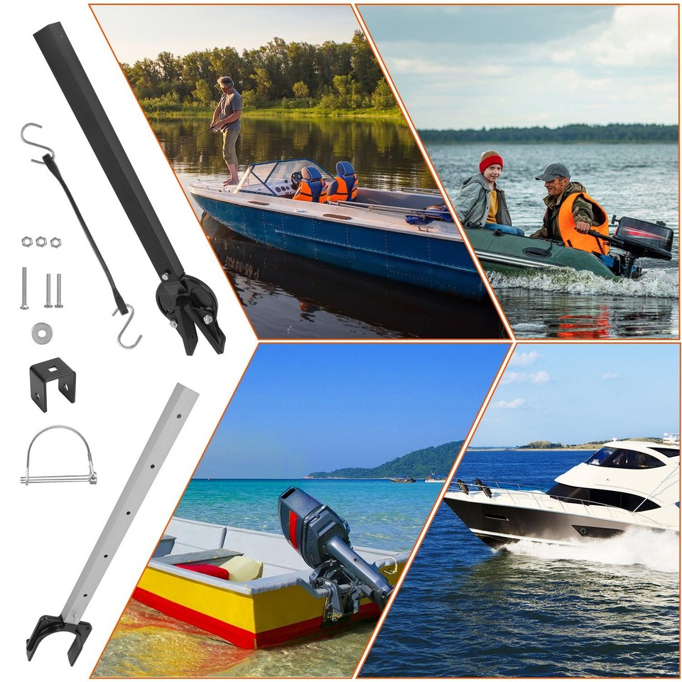 Heavy Duty Shock Absorbing Boat Transom Saver for Outboard Motor ...