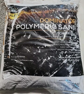 DOMINATOR Patio/Driveway Polymeric Sand 40 lbs. XL All-Weather Camel ...