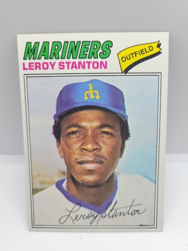 1977 Topps Baseball Mariners Leroy Stanton Card #226 EX-MT | eBay
