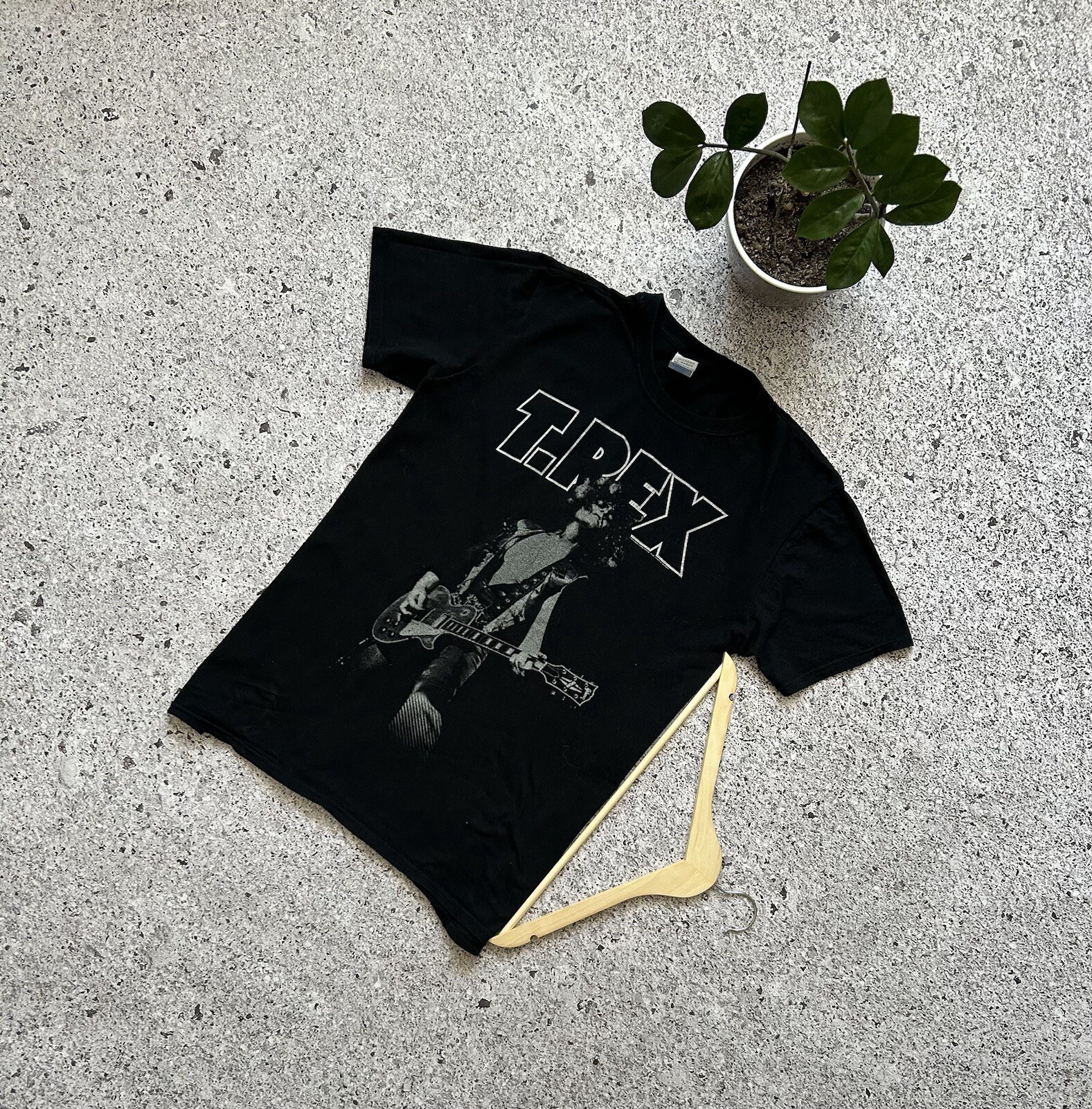 Tyrannosaurus Rex T. Rex Rock Band Retro Hype Men’s B… - Gem