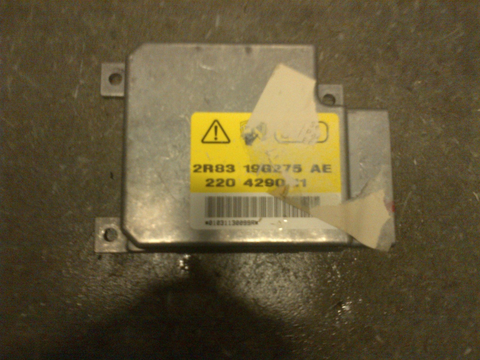 03-04 JAGUAR S-TYPE STYPE SRS AIRBAG CONTROL MODULE COMPUTE R | eBay