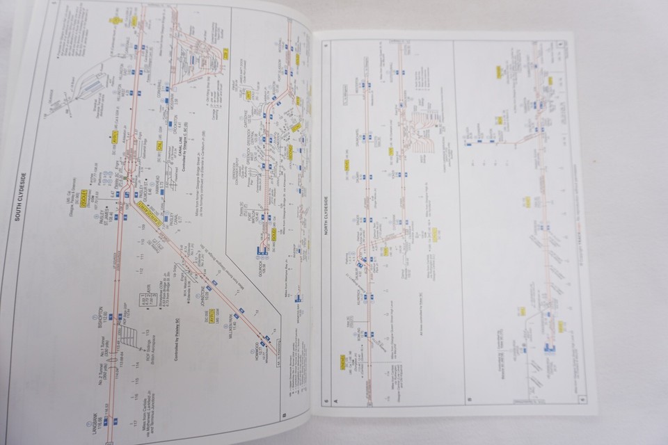 2007 Railway Track Diagrams Book No. 1 Scotland Isle Man Quail Map ...