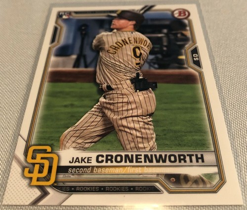 2021 Bowman Baseball Jake Cronenworth San Diego Padres rookie card #45 ...