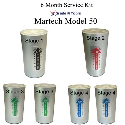 Martech Model 50 Filter kit - 85890- 6 Month Service Kit | eBay