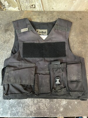 Point Blank Armor Vest Outer Carrier Black **no Inserts Or Plates** | eBay