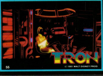 1981 1982 Donruss Tron Movie Walt Disney #55 Clu in tank | eBay