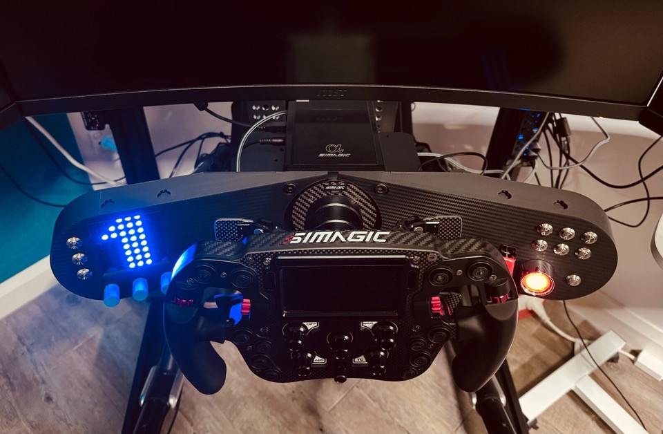 Sim Racing ButtonBox Dashboard - Wind Sim- Simagic - Fanatec - Asetek ...