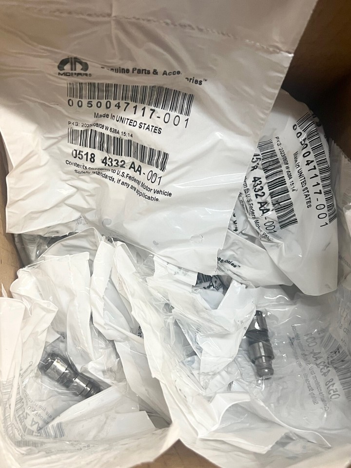 11-24 JEEP DODGE CHRYSLER 3.6L PENTASTAR VALVE LIFTERS 5184332AA (24 ...