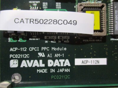 MINT CONDITION AVAL DATA ACP-112 CPCI PPC Module 4S015-353- ACP-112N | eBay
