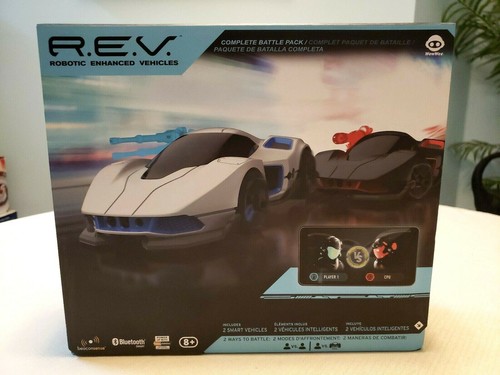 WowWee R.E.V. REV Robotic Enhanced Vehicles Complete Battle Pack 2 cars ...