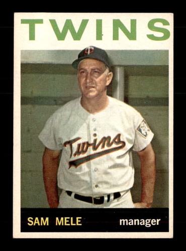 1964 Topps #54 Sam Mele MG VG/VGEX X2678191 | eBay
