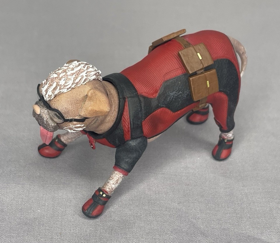 Dogpool Hot Toys Figure ~ Deadpool & Wolverine MMS746 ~ Dog Pool Marvel ...