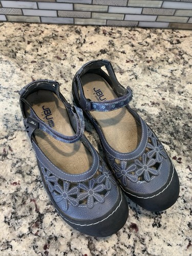JBU by Jambu Shoes Womens 8.5 M Wildflower III Mary Jane Blue Comfort ...
