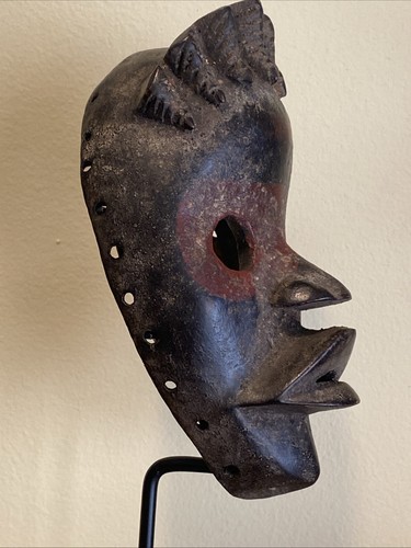 Dan Runner Passport Mask from Liberia on Custom Mount African Antique ...