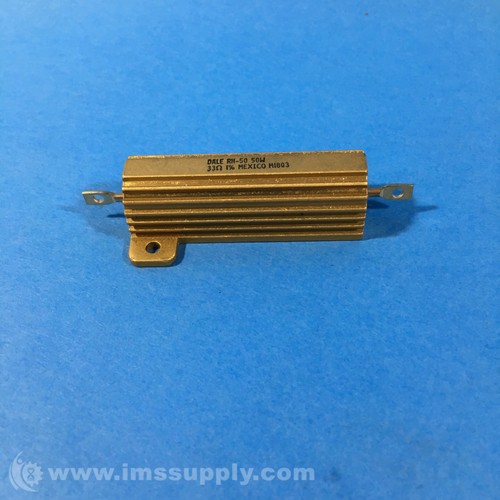 Dale RH-50-33 Resistor, Wirewound, 50 Watt, 33 Ohm FNFP | eBay