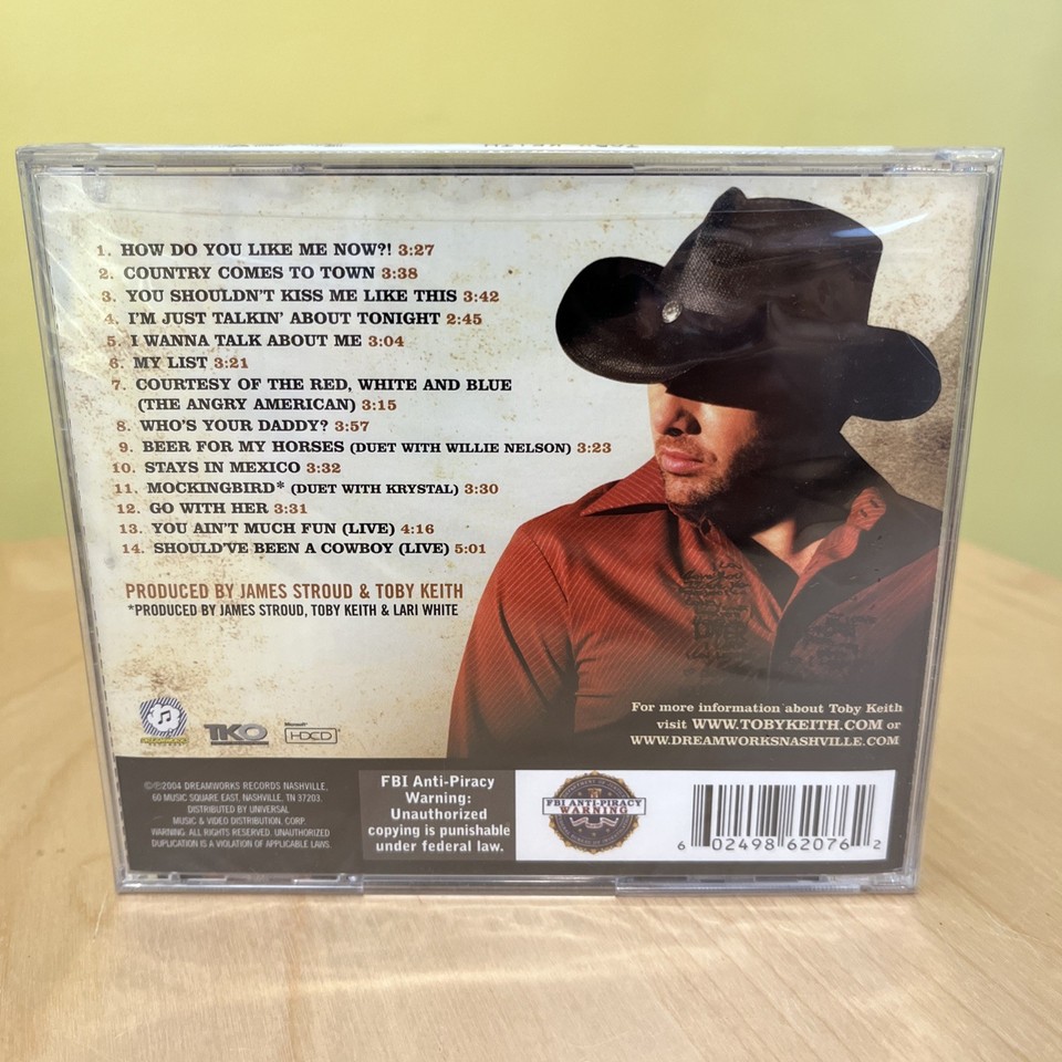 TOBY KEITH Greatest Hits 2 BRAND NEW FACTORY SEALED CD Country Music ...