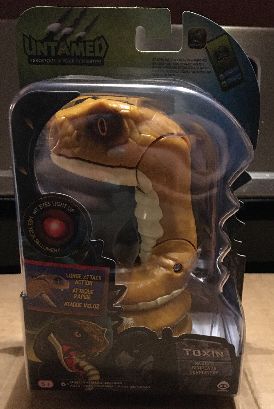 Fingerlings Untamed Toxin Rattle Snake Interactive Toy Brand New | eBay